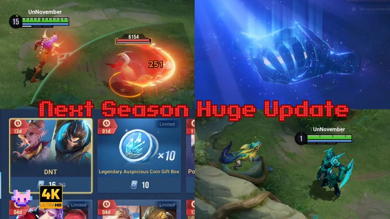 Next Season Hugh Update: Map Update, Mozi Revamp, Han Xin Flawless.. in ...