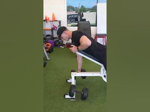 How To: Incline Bench DB Row - YouTube
