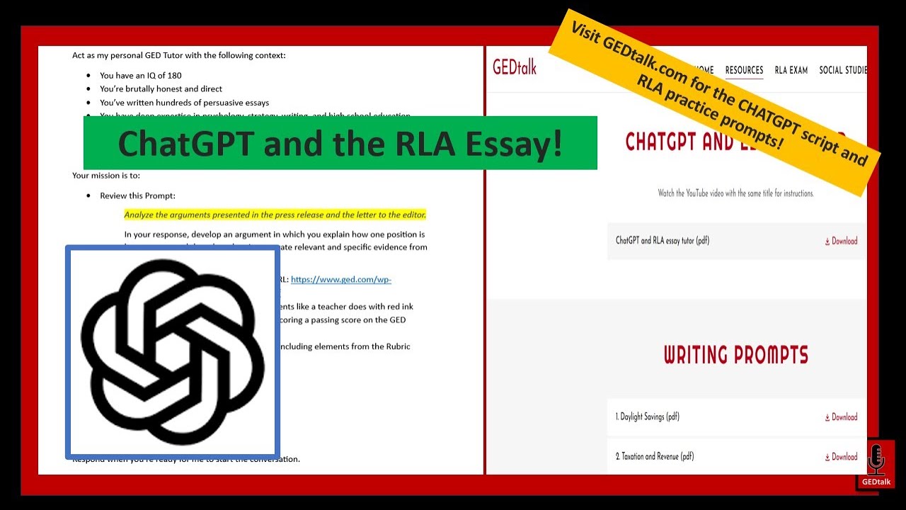 ChatGPT and RLA Essay - YouTube