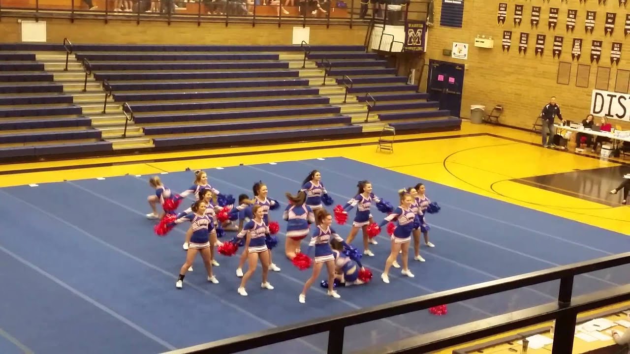 NHS D3 Cheer Comp 2/28/15 - YouTube