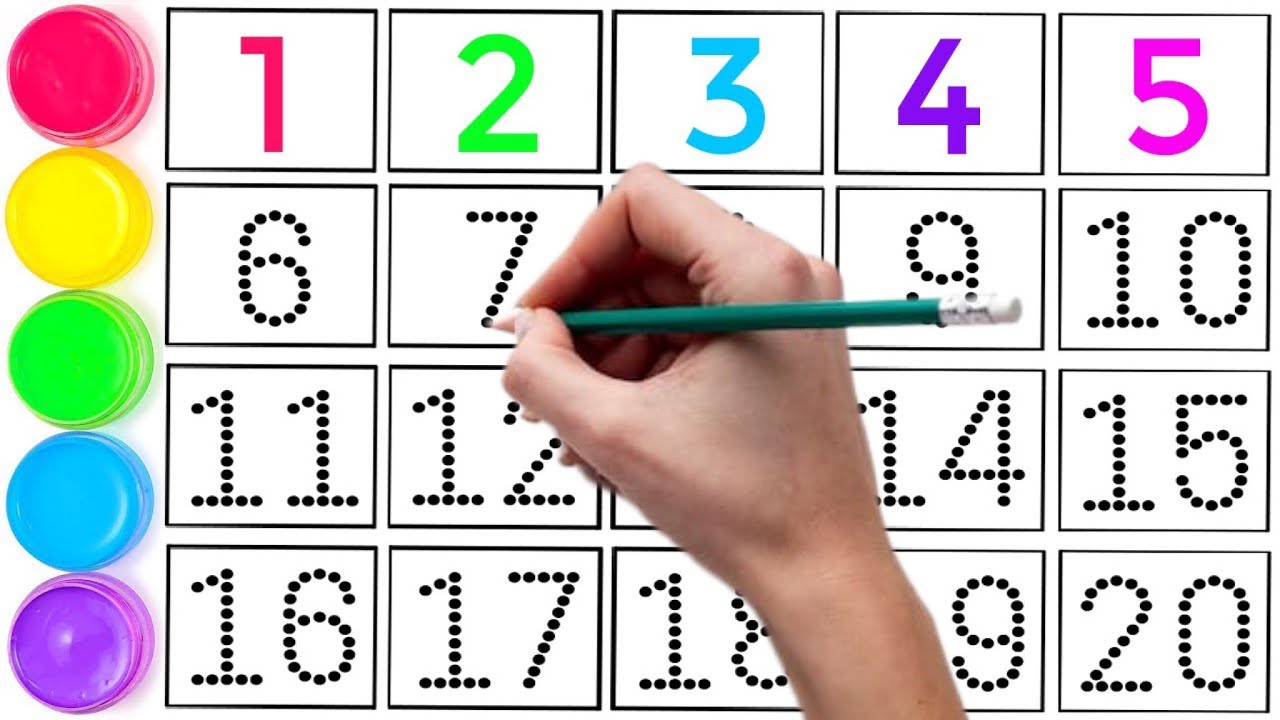 One two three four,Learn counting,learn ginti 1234567890 ,phonics songs ...
