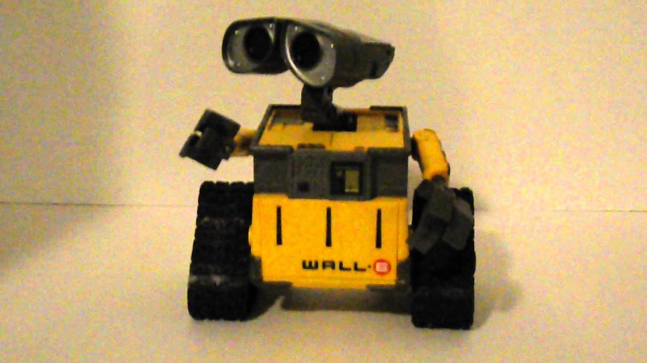 Disney Wall-e interactive toy robot by Thinkway Toys - YouTube