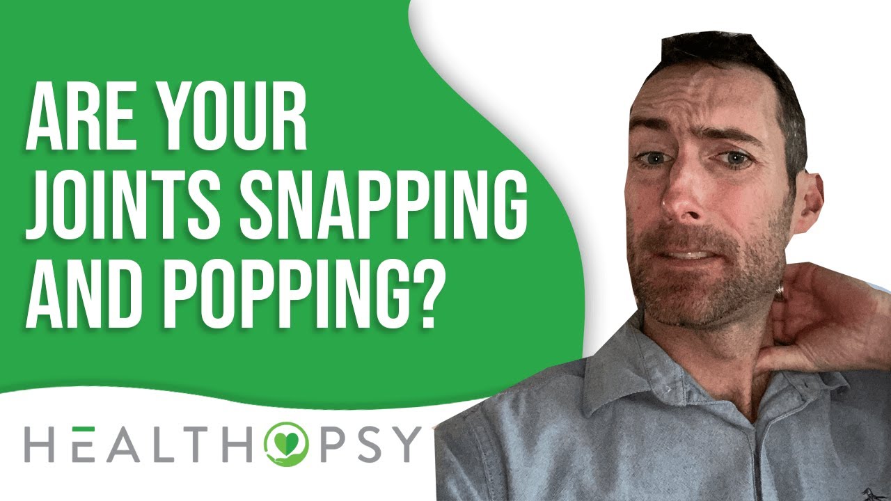 Are Your Joints popping And Cracking? What You Can Do Right Now! - YouTube