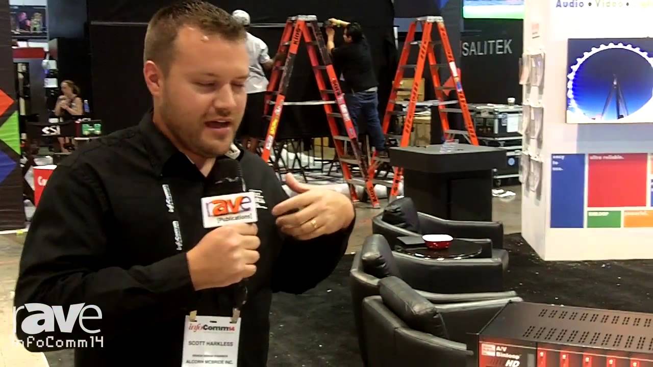 InfoComm 2014: Alcorn McBride, Inc. Exhibits AV BinLoop HD - YouTube