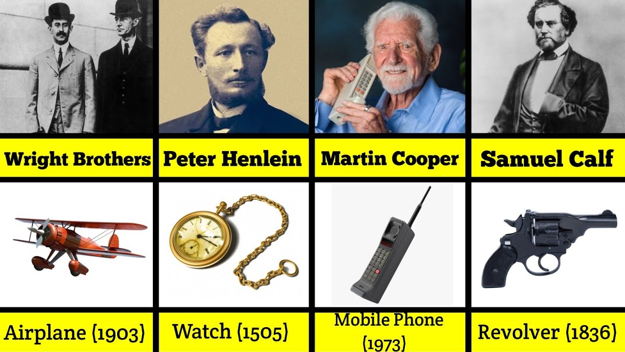 Famous Scientists And Their Inventions & Discover Part ~ 1 - YouTube
