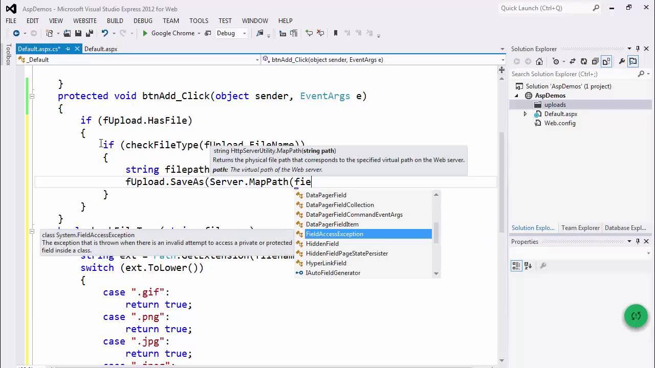 49 How To Bind Or Display Images From Folder To DataList Using Asp Net Or How To Insert Im - YouTube