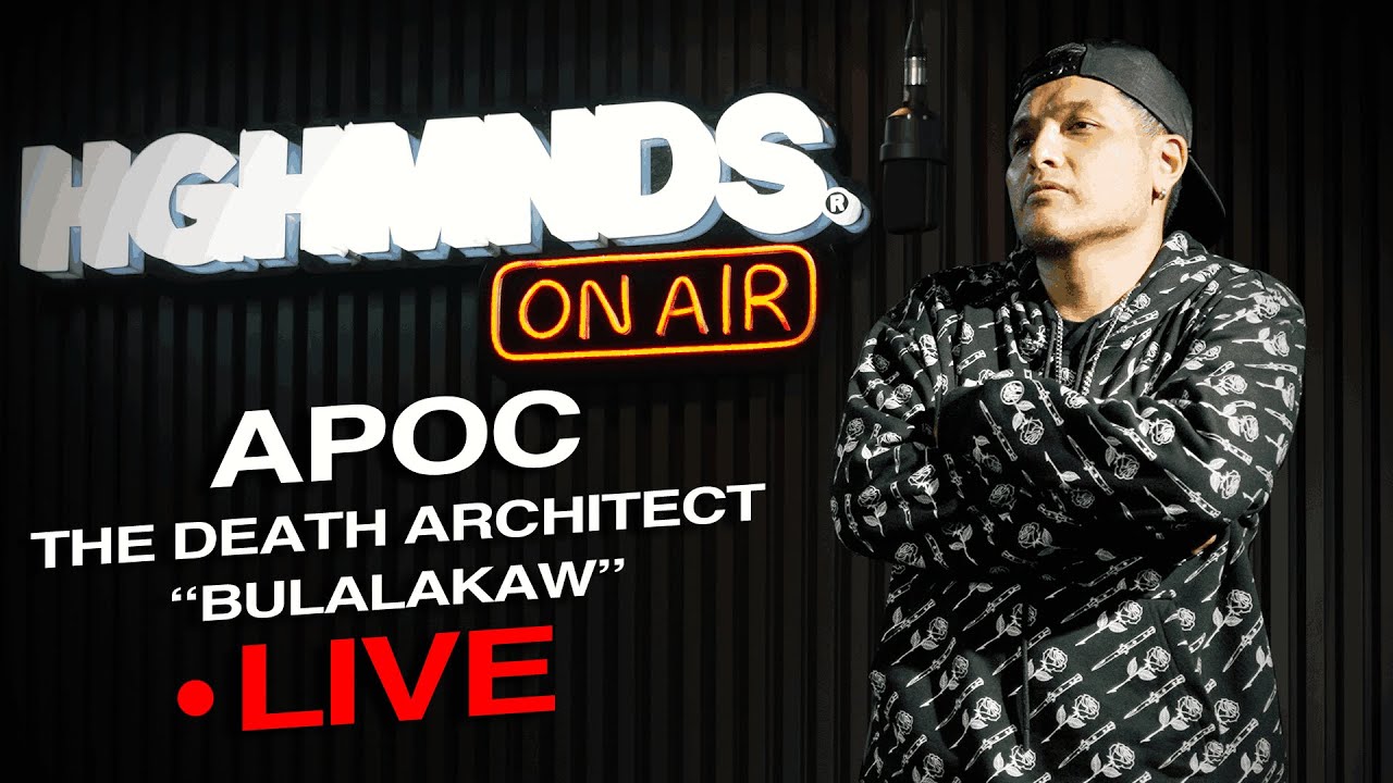 Apoc the Death Architect | Bulalakaw (HGHMNDS On Air) - YouTube
