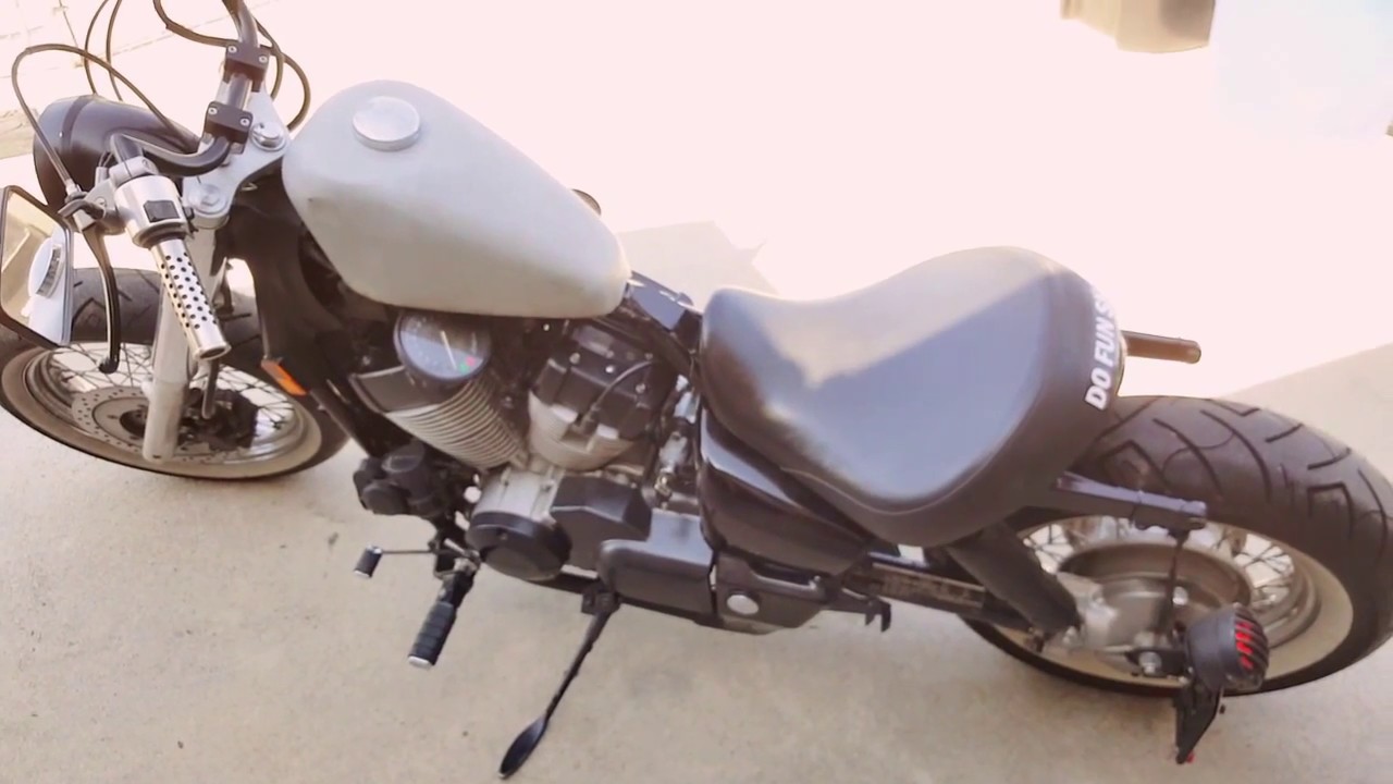 Honda Shadow Speedo Relocation