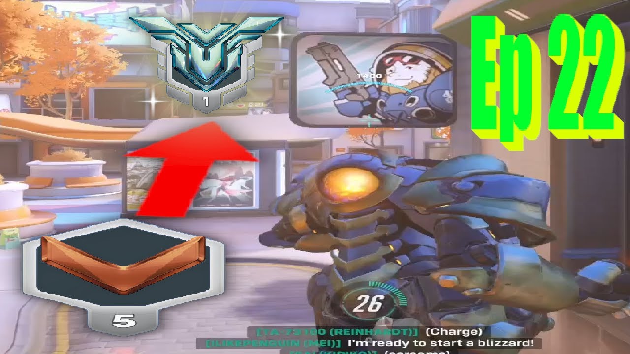 Ep 22: OW2 Bronze to GM Reinhardt Only - YouTube