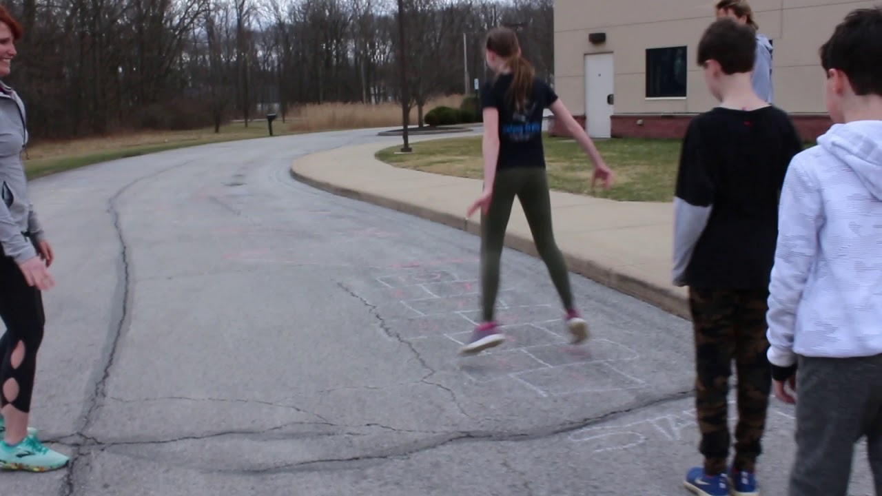Recess: Chalk Obstacle Course - YouTube