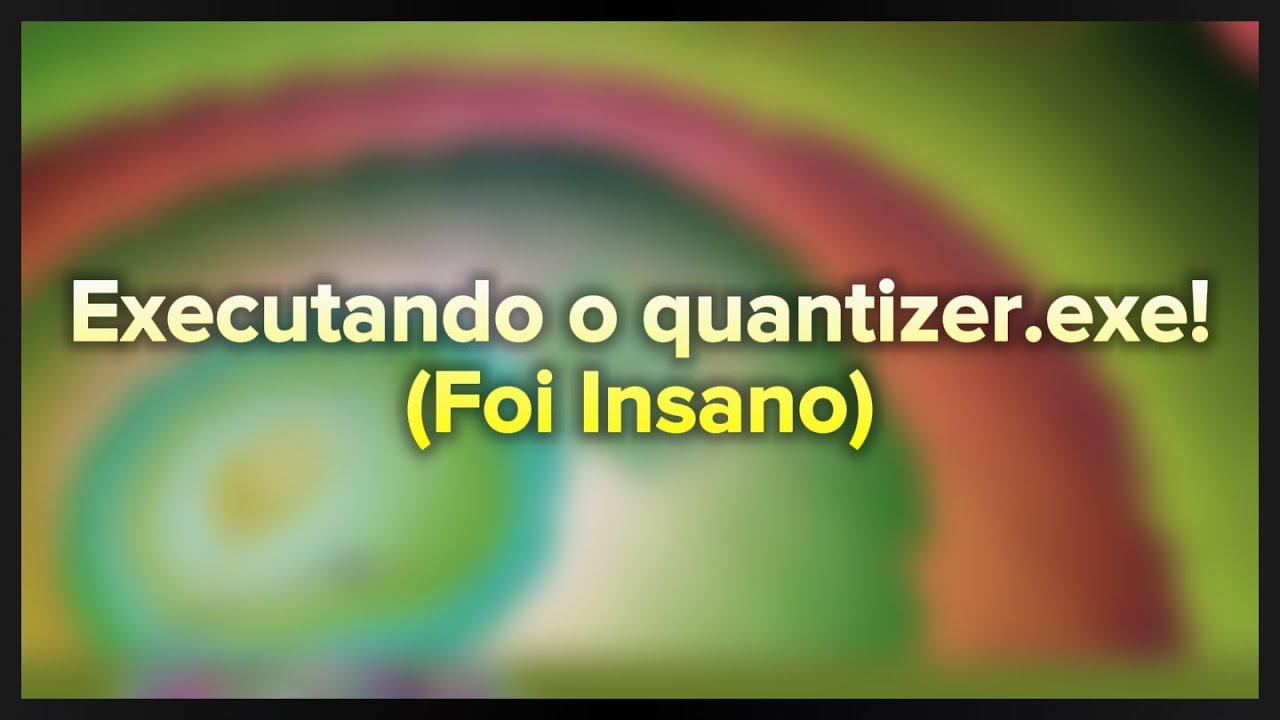 Executando o quantizer.exe no meu PC! (Foi Insano) - YouTube