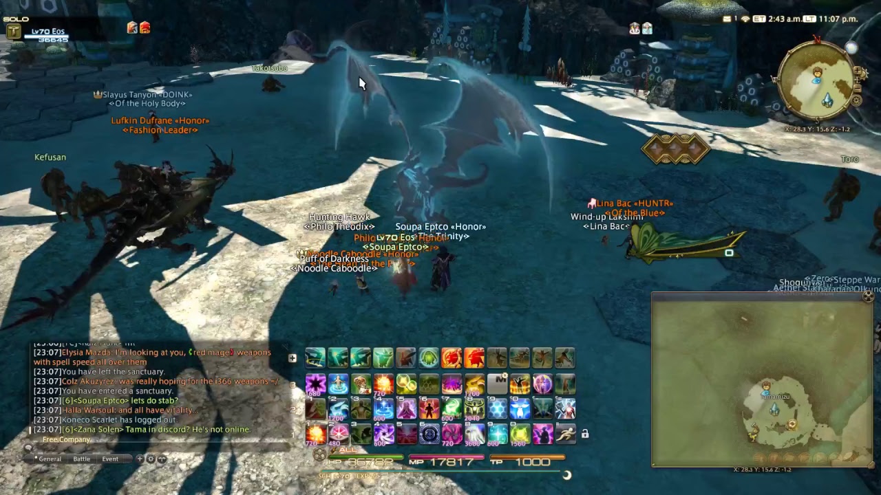 FFXIV Philo breaks the game - YouTube