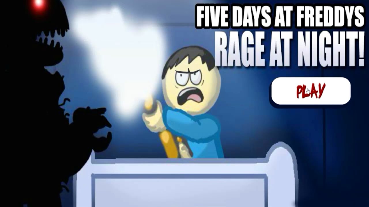 Five Nights at Freddy's 4 RAGE GAME! - YouTube
