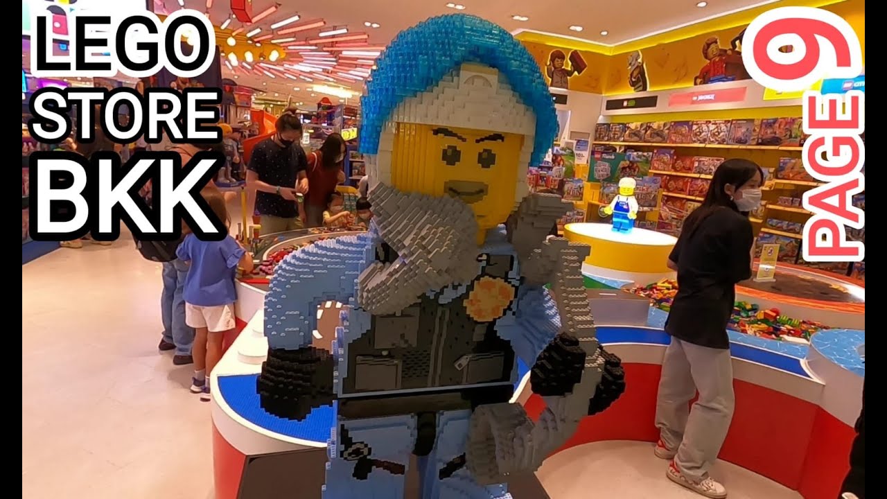 LEGO store Bangkok, Thailand (Part 1) - YouTube