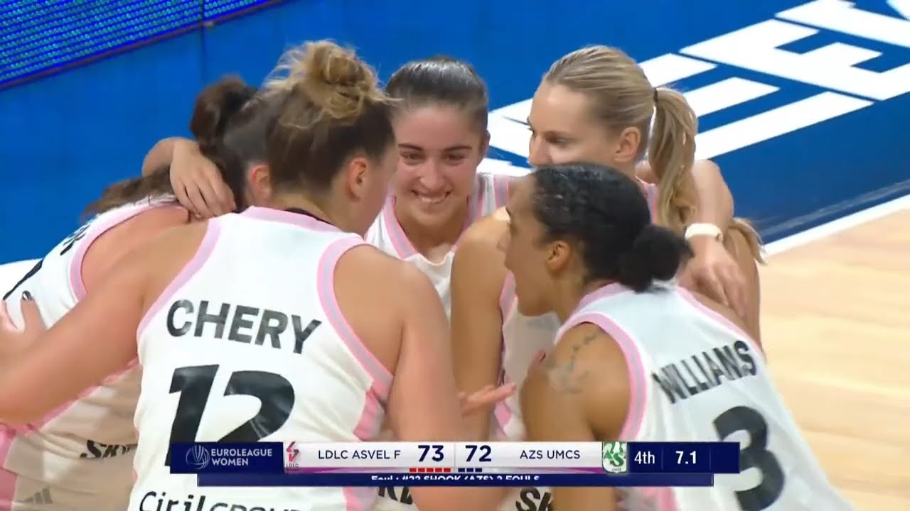 Crazy ending between ASVEL and AZS UMCS and First winning shot with ...