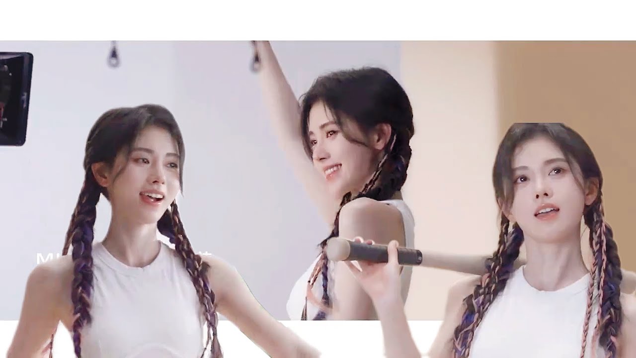 【weibo】|| Behind the scenes of advertising Mistine - Ju Jingyi - YouTube