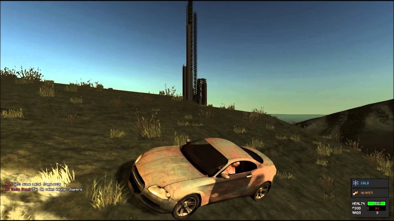 RUST Gameplay Alpha - Found a Car - YouTube