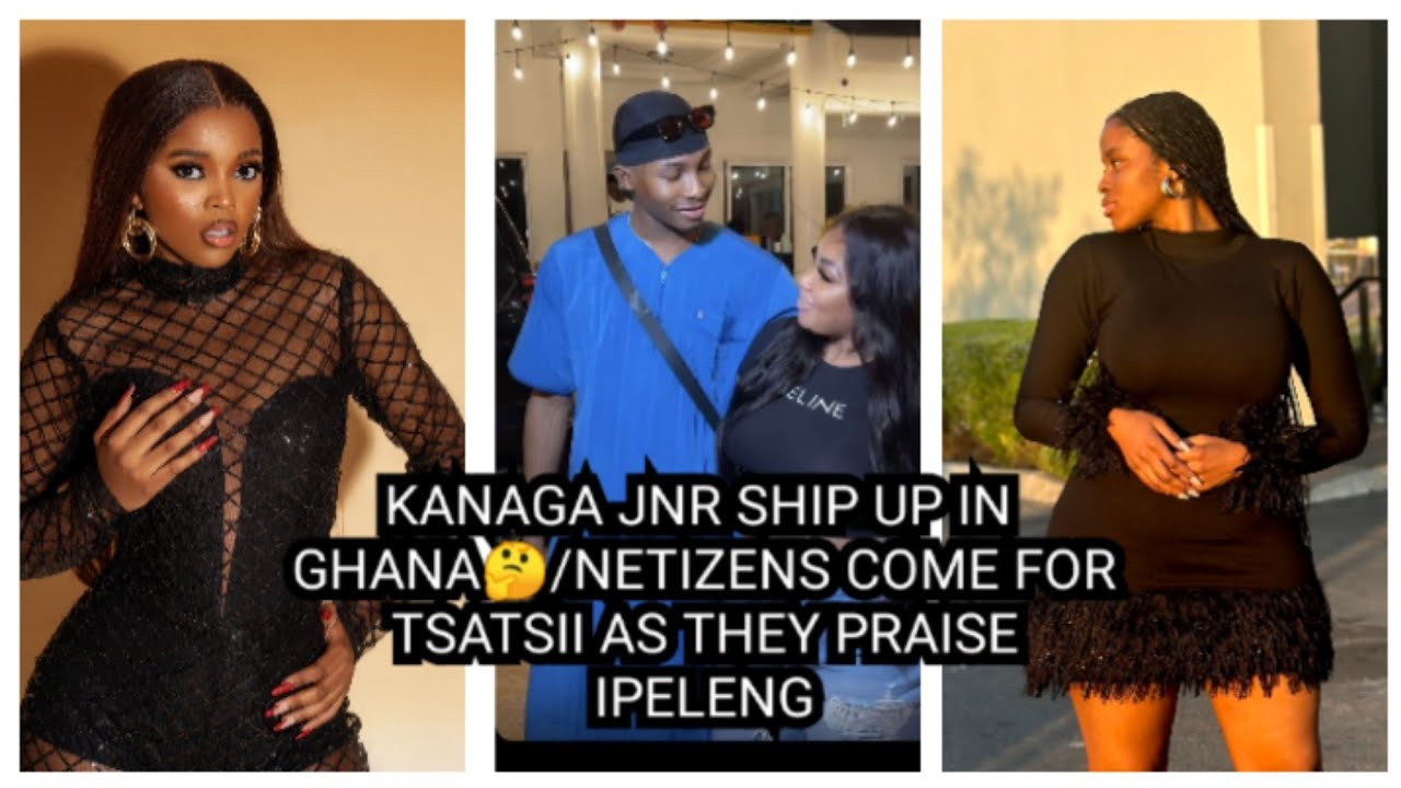 KANAGA JNR SHIP UP IN GHANA🤔/NETIZENS COME FOR TSATSII AS THEY PRAISE ...