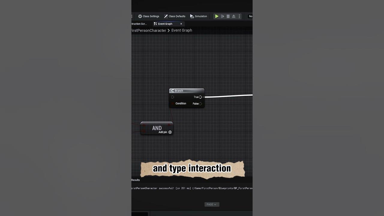 UE5 Using Line Trace and Blueprint Interface Part 3 #shorts - YouTube
