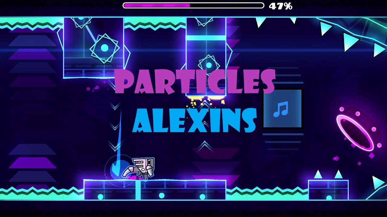 Particles by AleXins (All Coins) - Geometry Dash - YouTube
