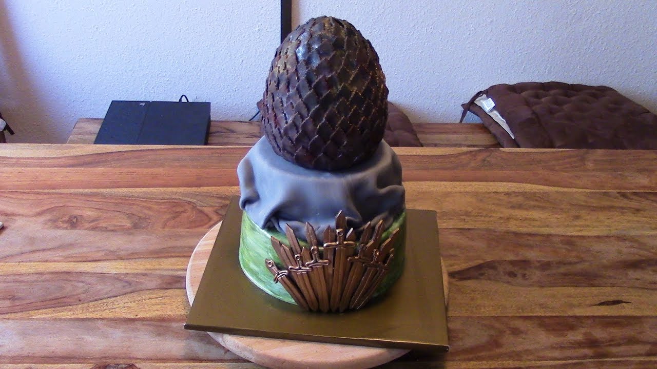 Game of Thrones Torte Drachenei / Game of Thrones Cake - YouTube