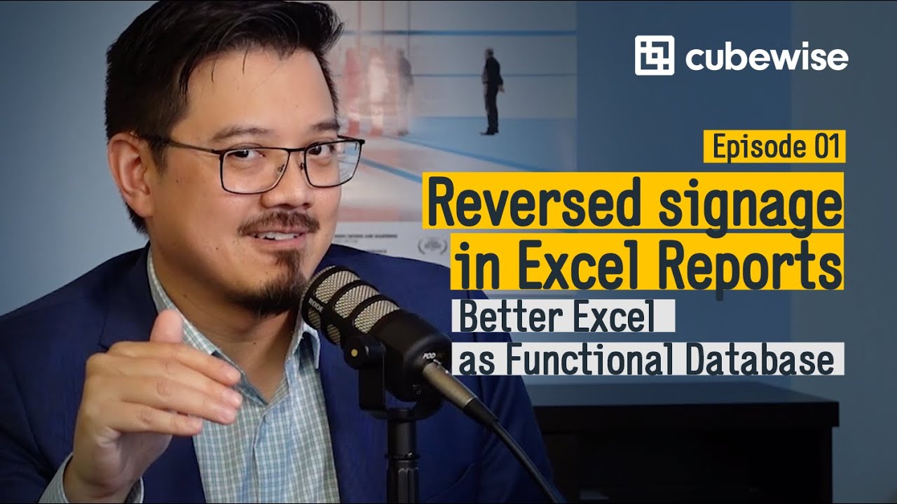 How to reverse signage in Excel for reporting or budgeting - YouTube