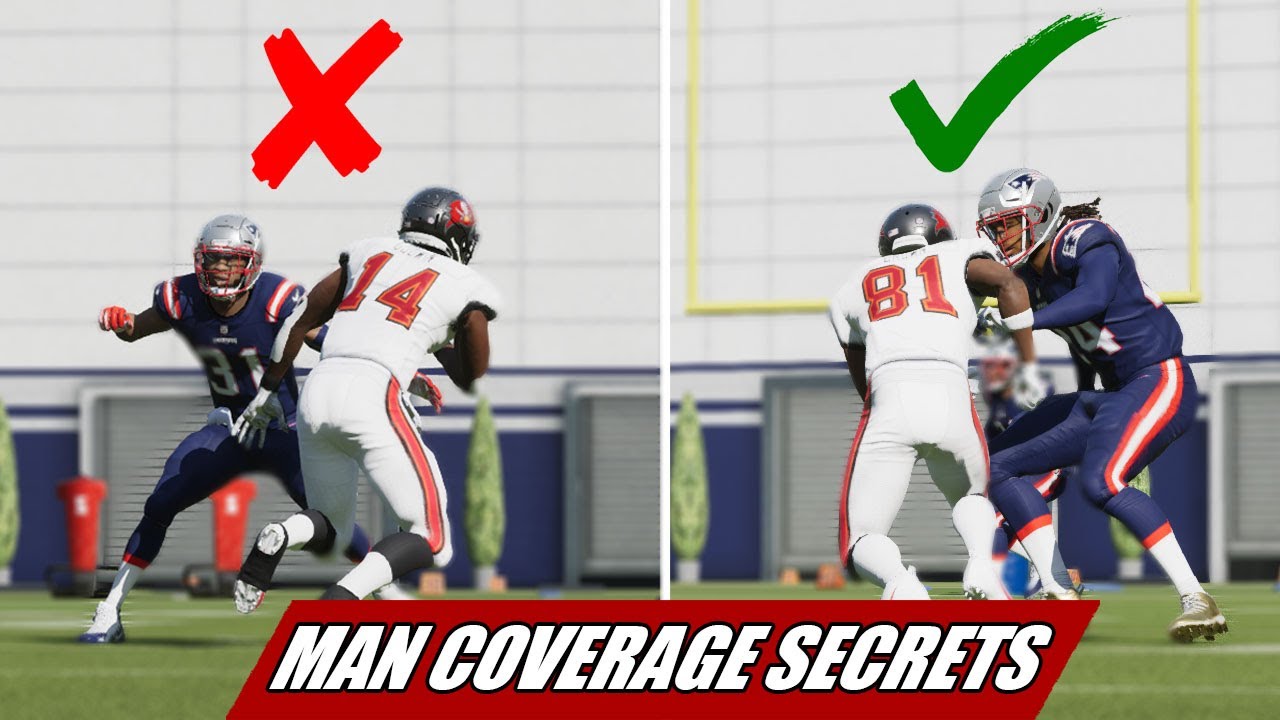 I Found This Secret For Playing MAN COVERAGE in Madden 21 After 24 ...