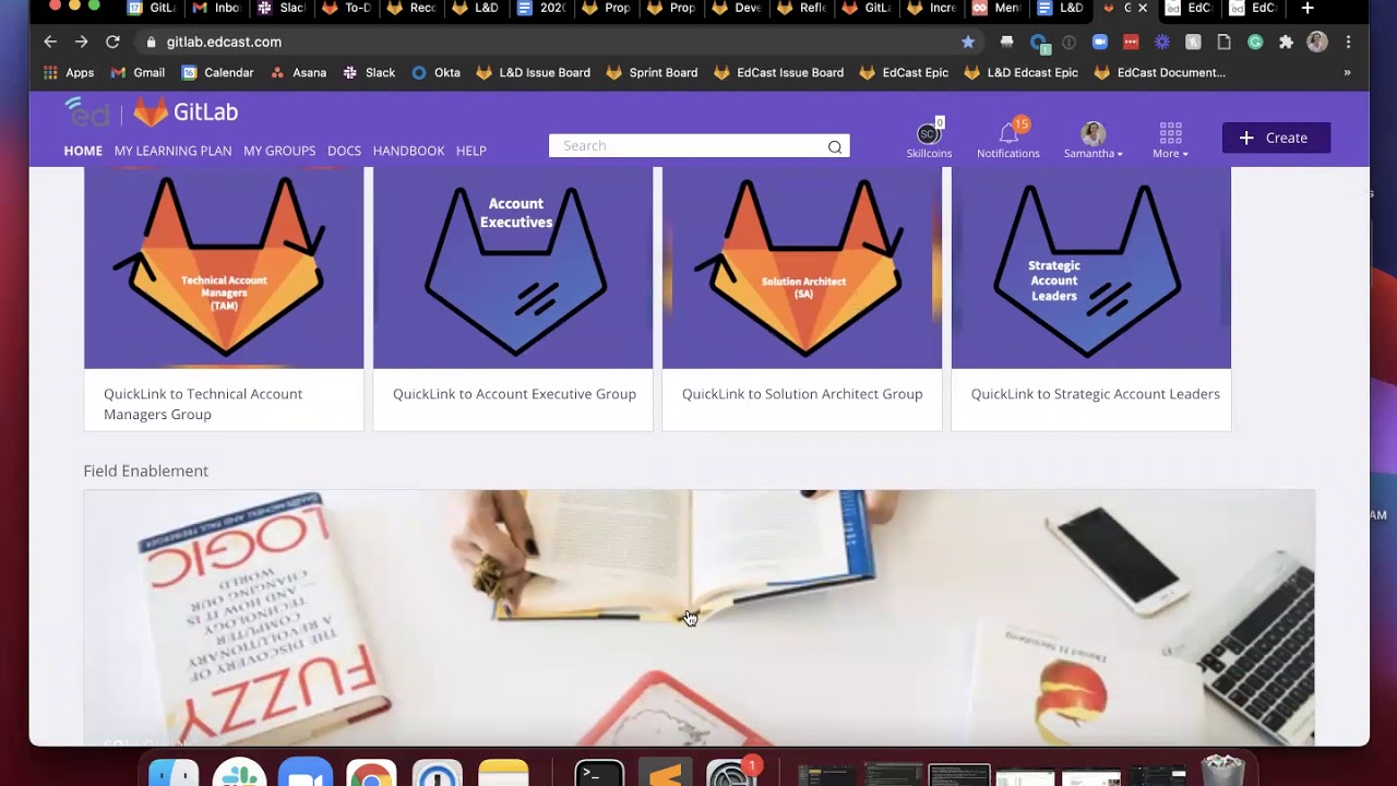 EdCast user experience overview - YouTube