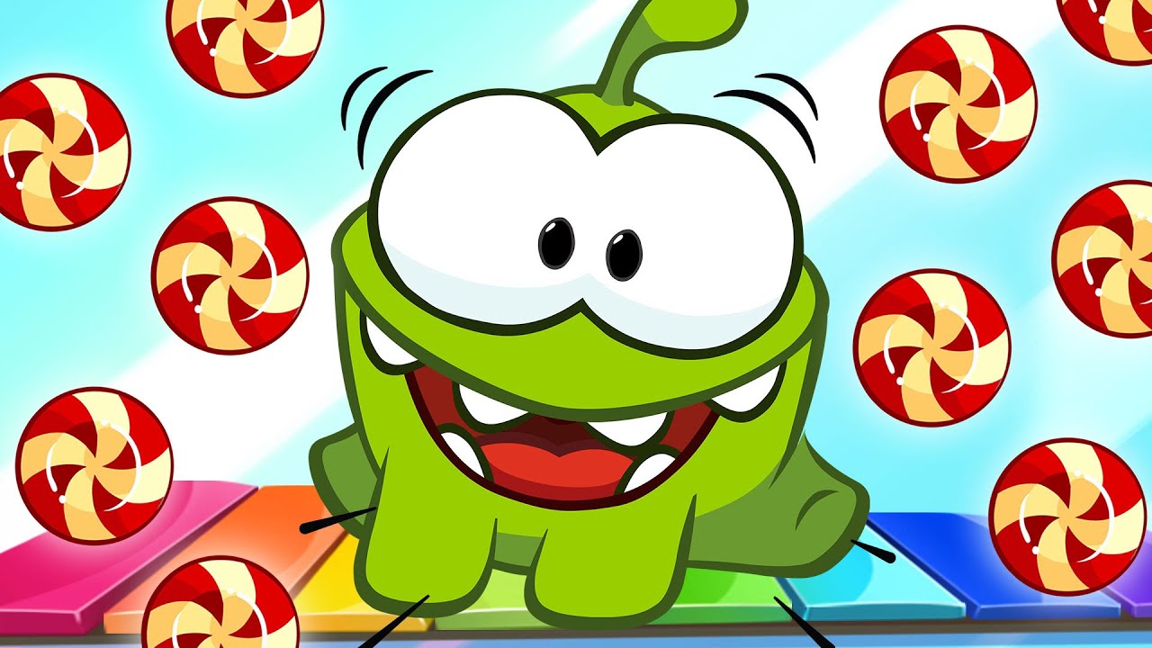 Learn Colors with Om Nom Candy Xylophone | Preschool Learning Videos by ...