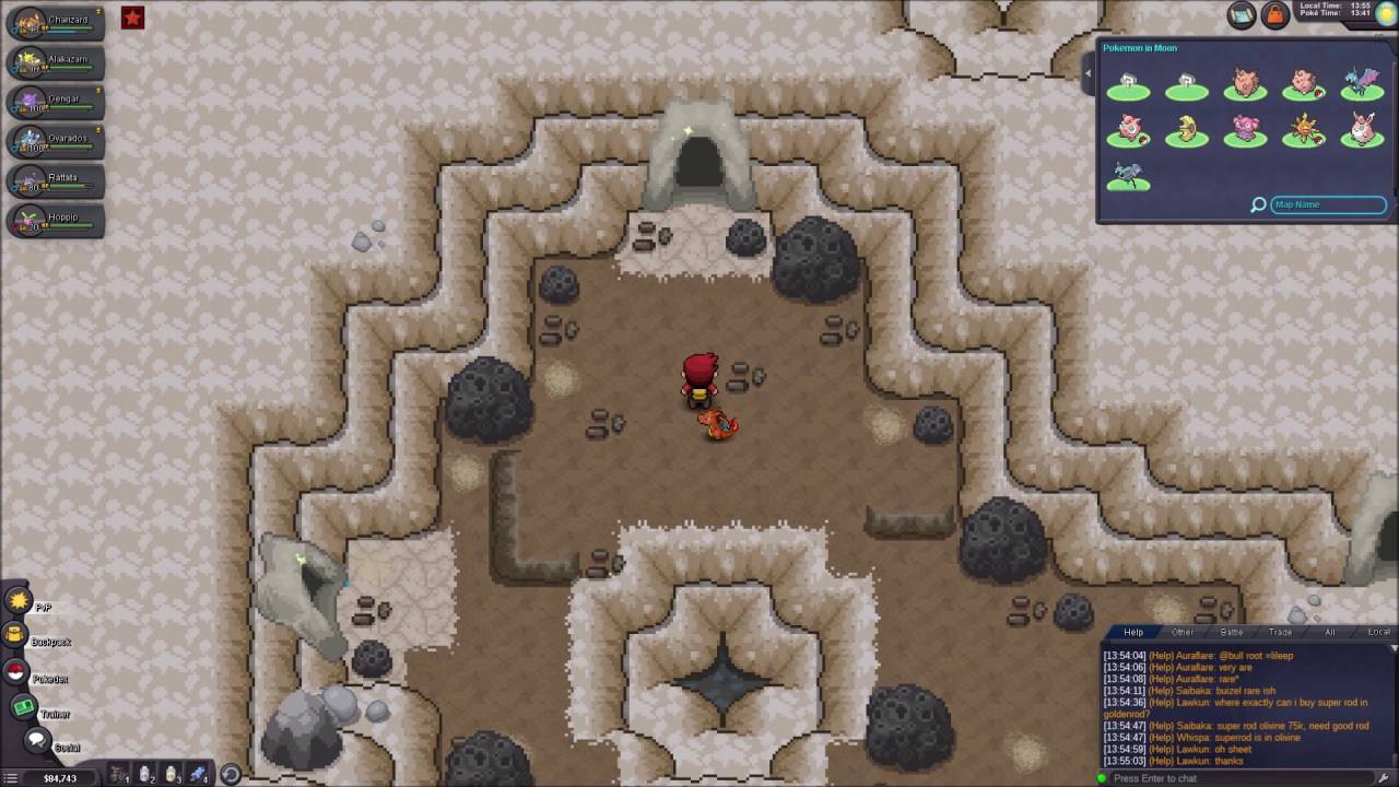 Pokemon Revolution Hoenn walkthrough #25 The Moon - YouTube