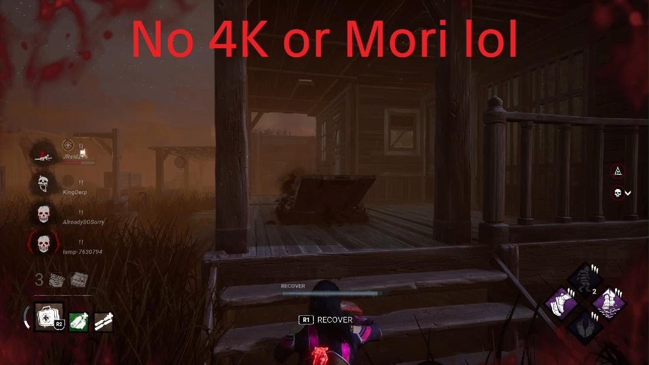Dead by Daylight No 4K Mori 4U! - YouTube