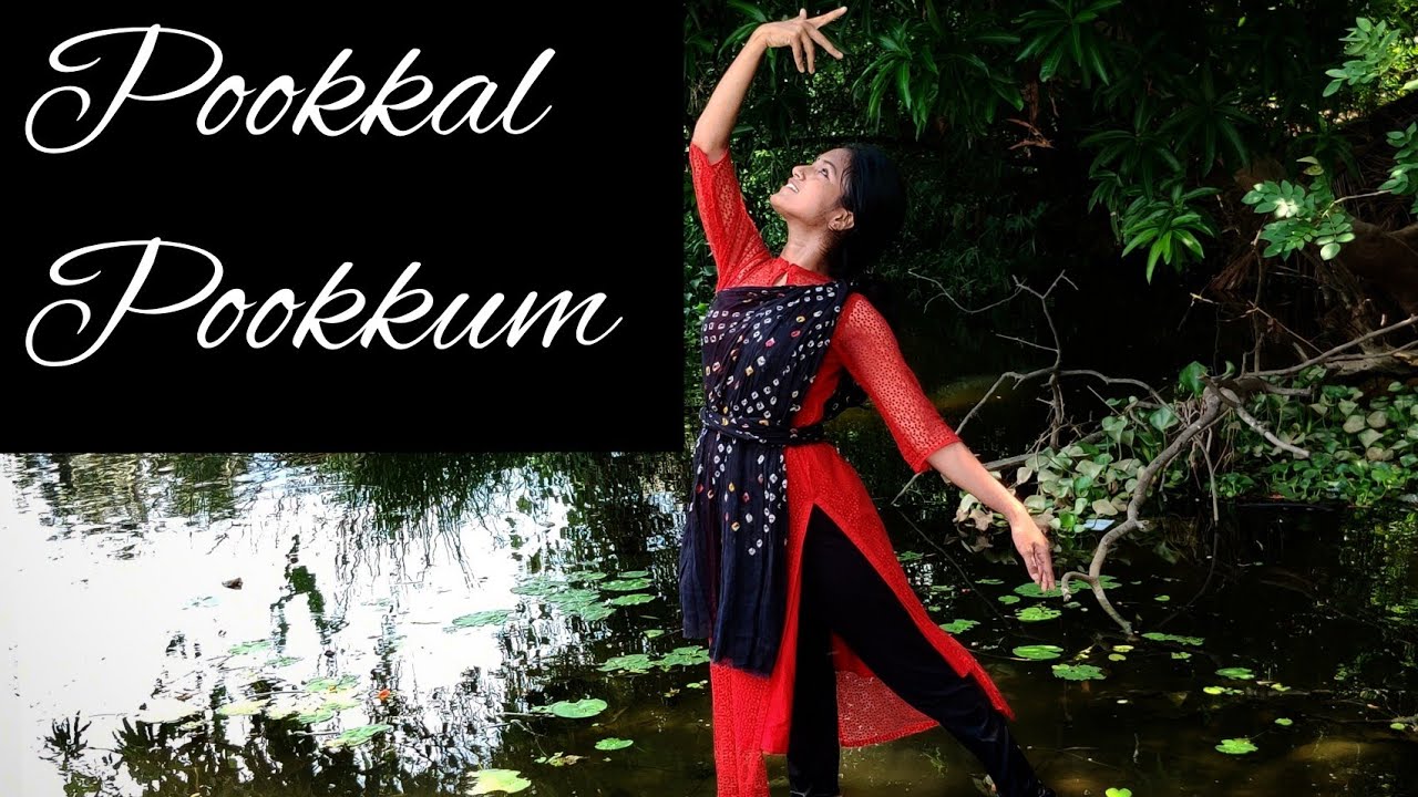 Pookkal Pookkum dance cover | Madharasapattinam | Jyothilakshmy| - YouTube