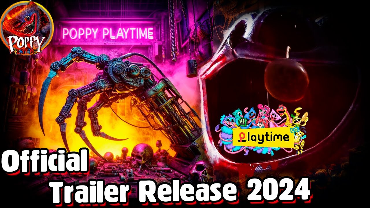 POPPY PLAYTIME CHAPTER 4 Official Trailer 2024 - YouTube
