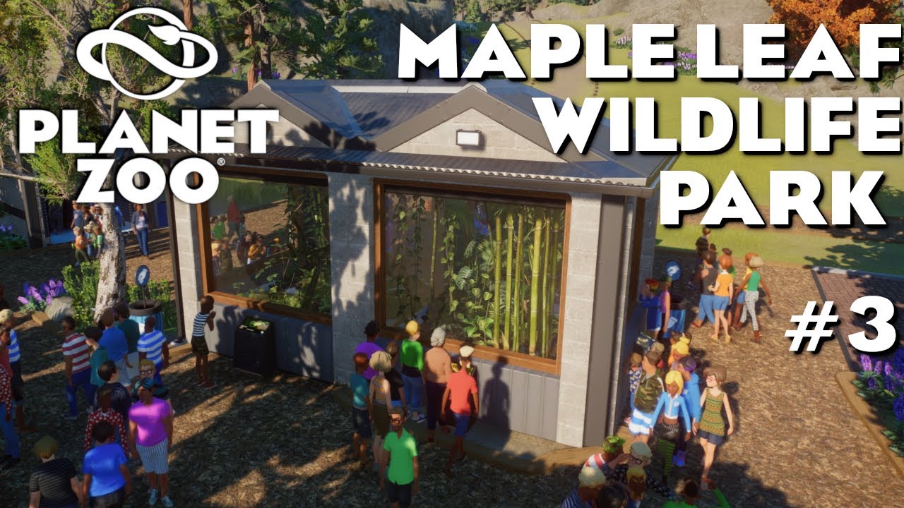 Planet Zoo - Maple Leaf Wildlife Park - Reptile Exhibits & A NEW ...