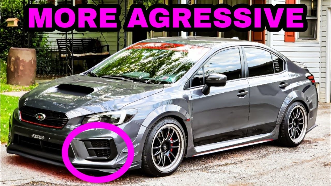 Installing 2020 OEM STI Bezels On My WRX - YouTube