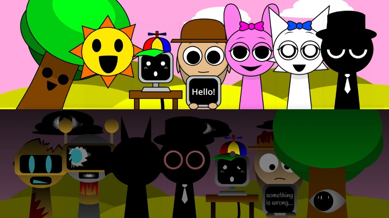 Sprunki SWAPPED Characters 44 😲 A very Creative and Fun Swap 👍 Both ...