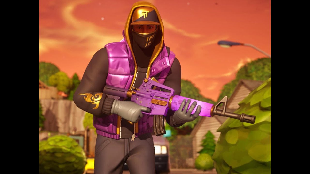 Fortnite Street Striker Skin - V.R. Gameplay - YouTube