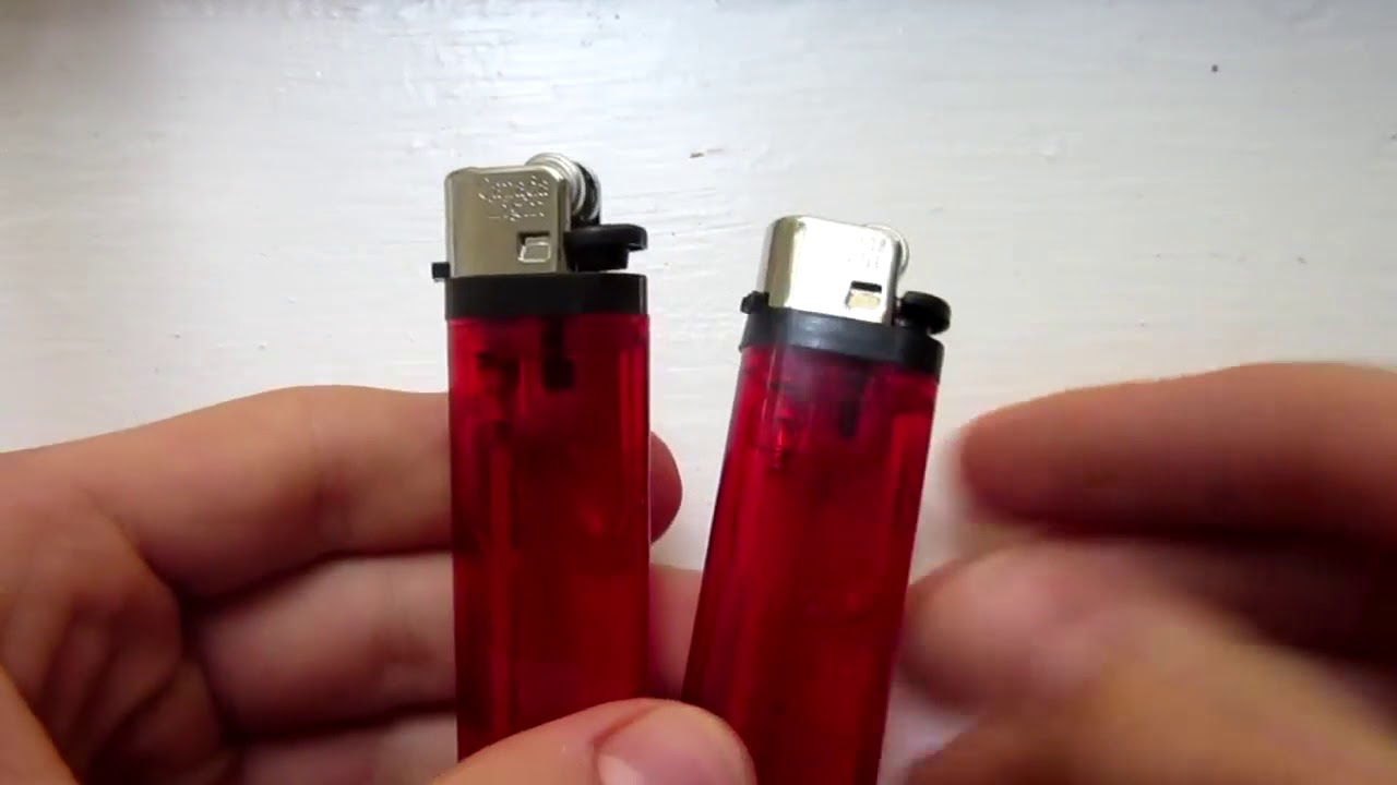 Awesome $1 Lighter Hack EASY - YouTube