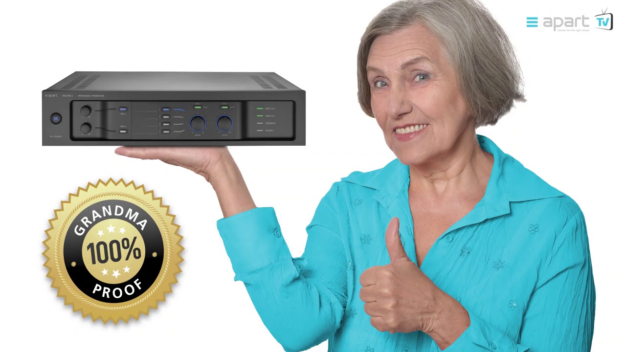 Apart Audio PREZONE1 stereo pre amplifier - YouTube