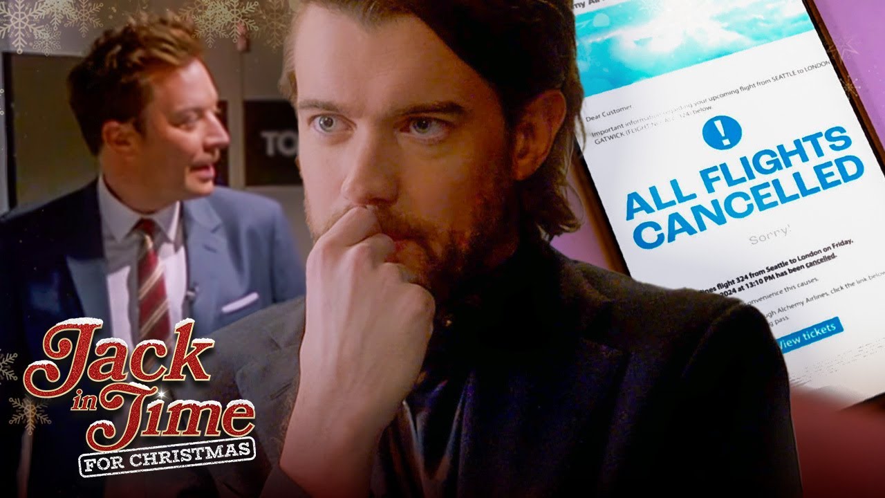Jimmy Fallon Sabotages Jack Whitehall's Christmas | Jack In Time For ...