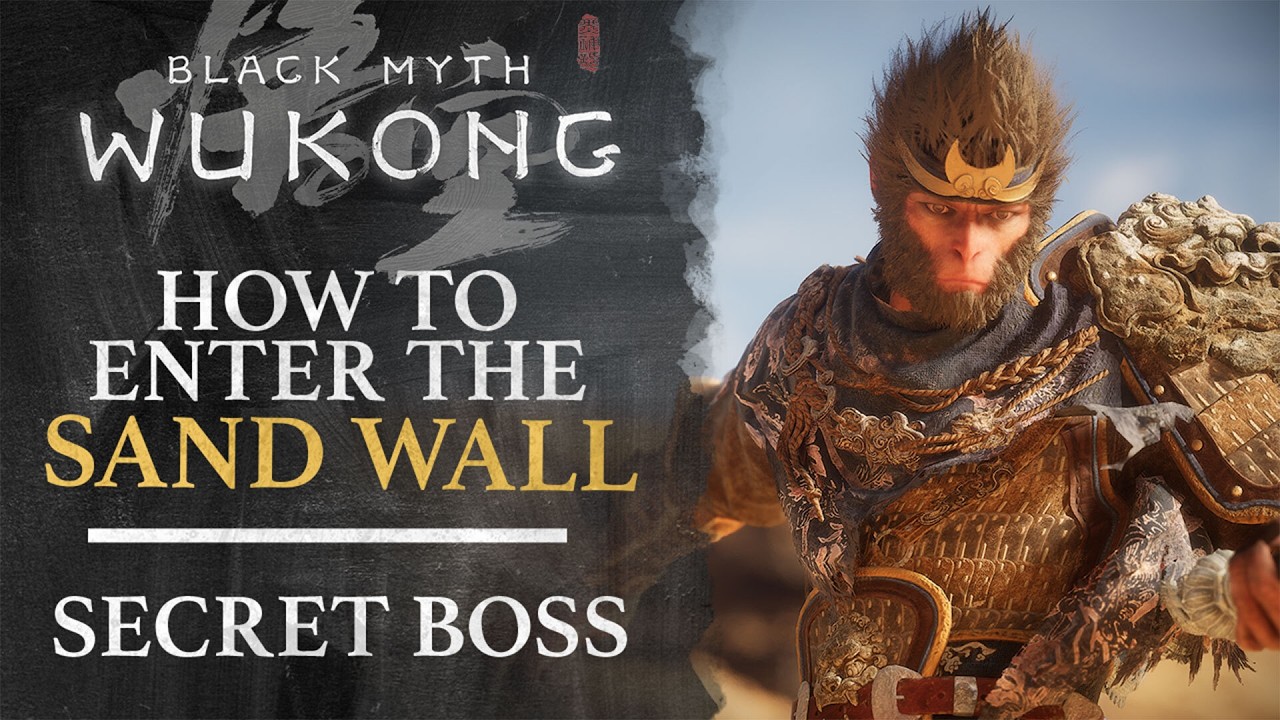 Black Myth: Wukong - How to Get Behind the Sand Wall (Chapter 2 Secret ...