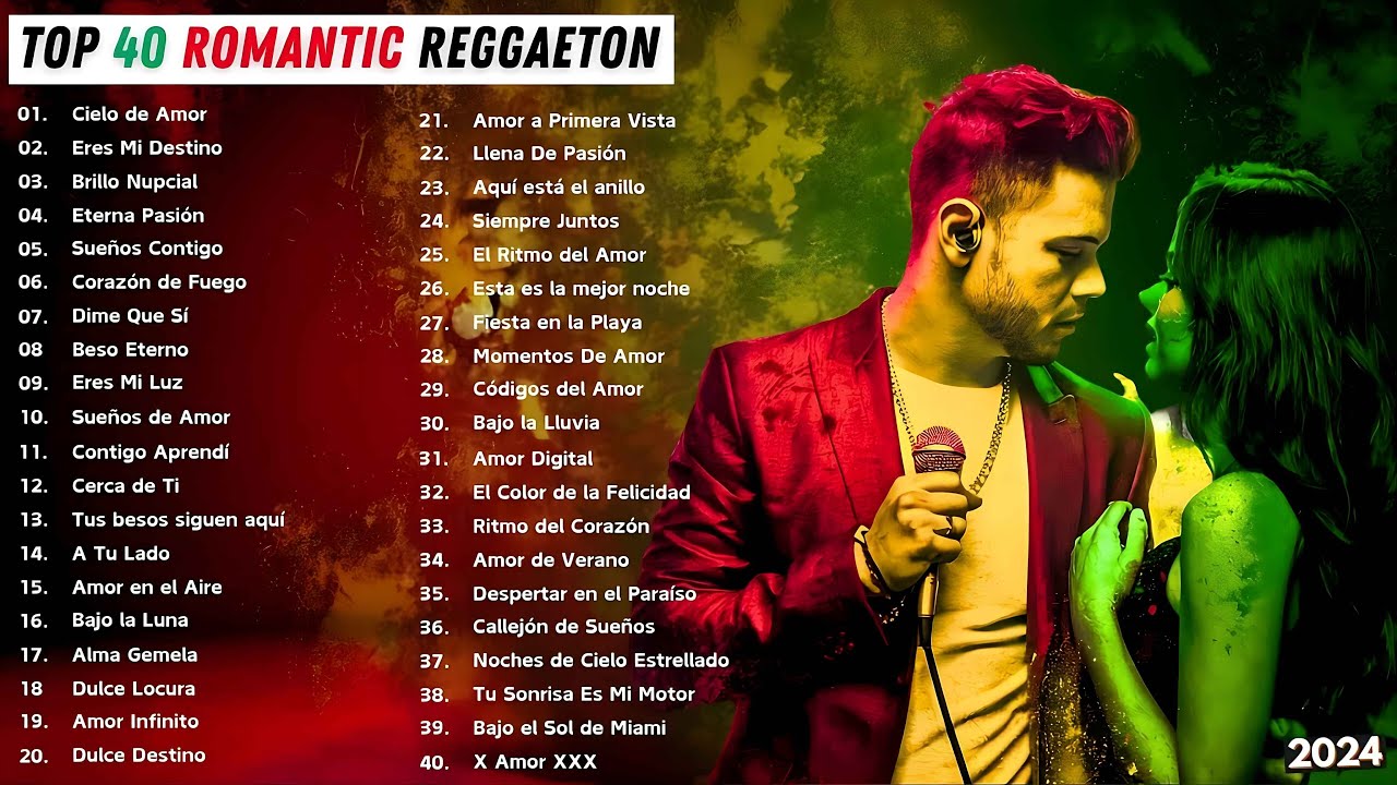 Top 40 Romantic Reggaeton Mix Song 2024 ️ - YouTube