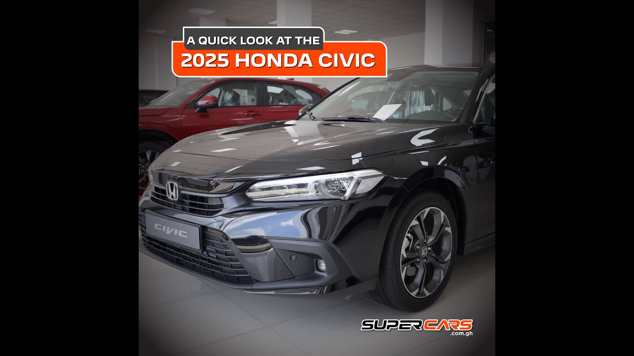 First Look at the 2025 Honda Civic! 🚗 | Supercars.com.GH Honda Newscast - YouTube