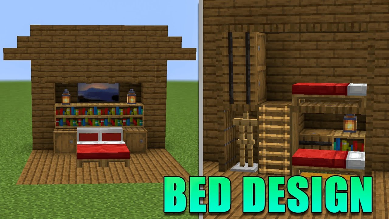 Top 4 Bed Designs in Minecraft You NEED to Try! 🛏️ - YouTube