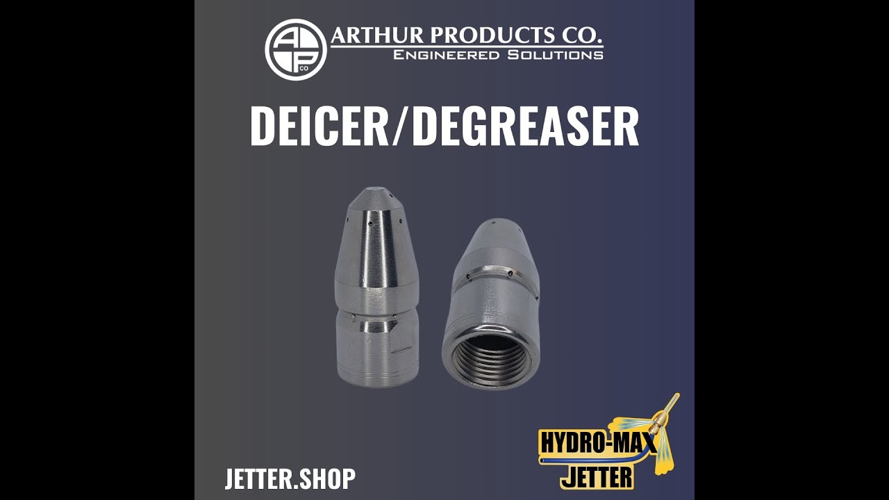 Arthur Products Deicer Degreaser Nozzle | Demo - YouTube