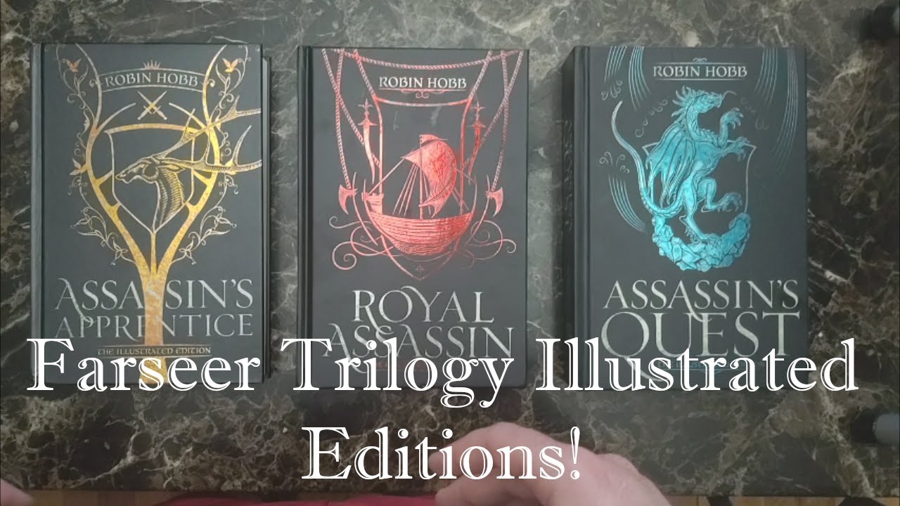 Illustrated Farseer Trilogy Unboxing! - YouTube