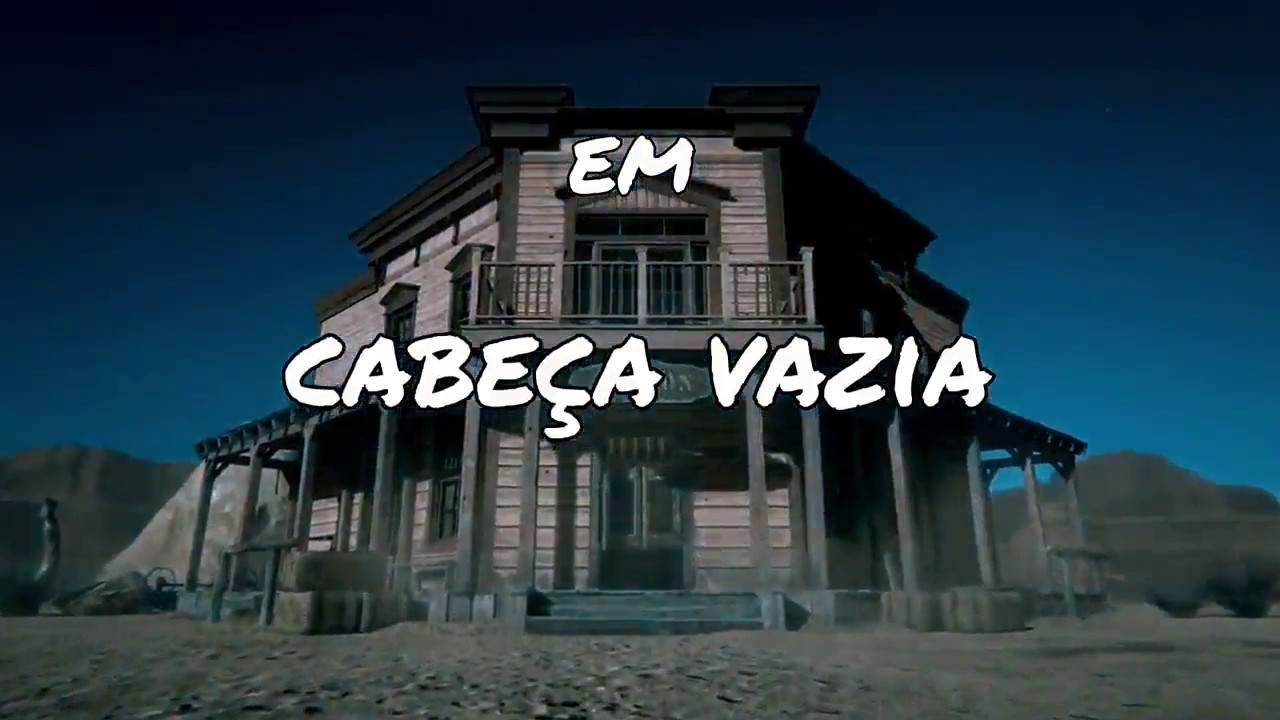 CABEÇA VAZIA - LYRIC VÍDEO - YouTube