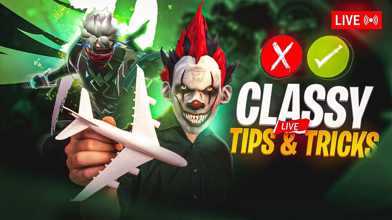 Classy Is Live !! 🖤 ️ Can Classy GO REGION ?? 😈 #classyfreefire # ...