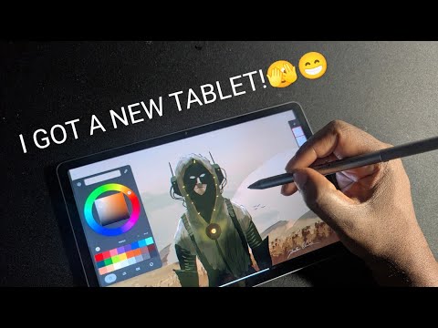 Lenovo Idea tab 11. Android drawing tablet. Yes, I got a new tablet 😂