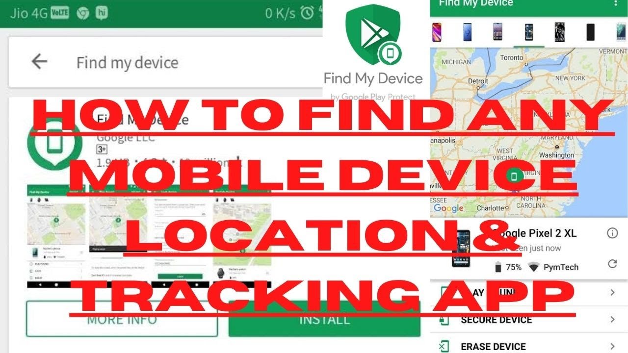 How to find any mobile device Location & Tracking App/ या फोन चोरी होने ...